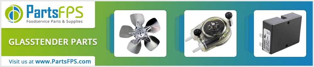 Glasstender. Restaurant Equipment & Foodservice Parts - PartsFPS