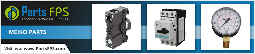 Meiko. Restaurant Equipment & Foodservice Parts - PartsFPS