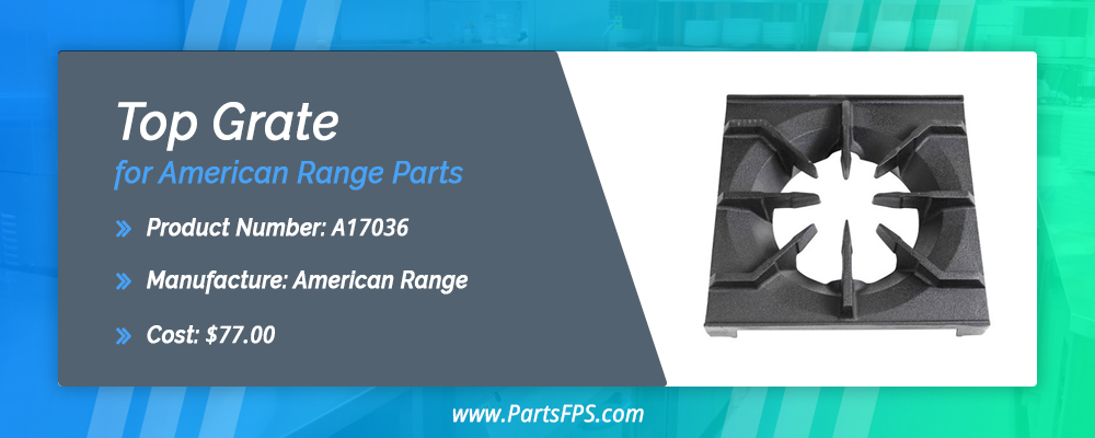 American range parts - Partsfps. Restaurant Equipment & Foodservice ...