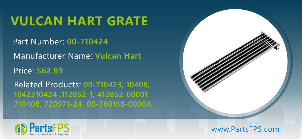 Vulcan Stove Parts - Partsfps. Restaurant Equipment & Foodservice Parts ...