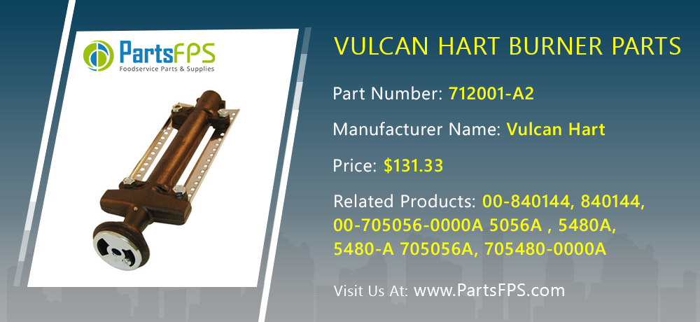 Vulcan Stove Parts - Partsfps. Restaurant Equipment & Foodservice Parts ...