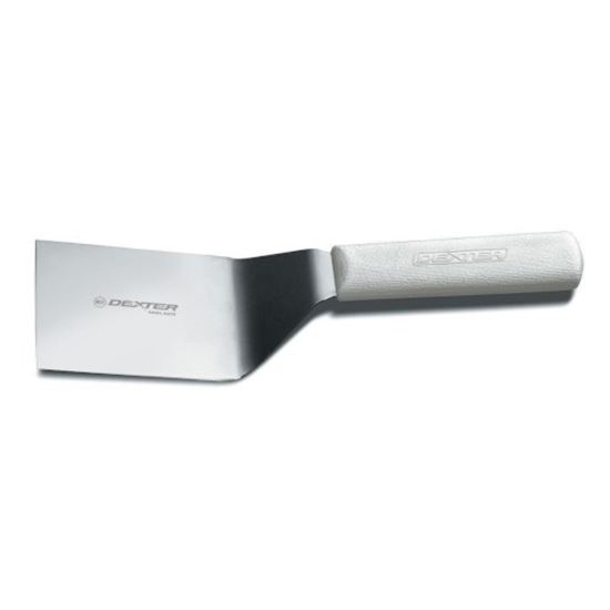 Dsg White Handle Spatula. Restaurant Equipment & Foodservice Parts ...