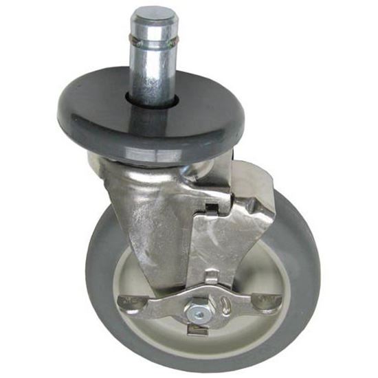 Stem Caster (w/brake). Restaurant Equipment & Foodservice Parts - PartsFPS