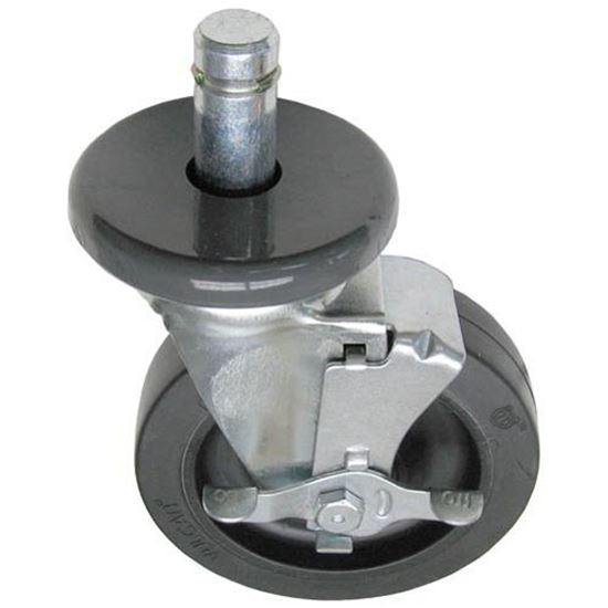 Stem Caster (w/brake). Restaurant Equipment & Foodservice Parts - PartsFPS