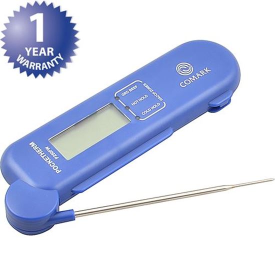 Thermometer (W/ Folding Probe) for Comark Instruments Part# P250FW. Restaurant Equipment ...