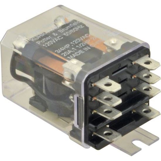 Relay (Dpdt, 20A, 120V Ac) for Frymaster Part# FM807-4346. Restaurant ...