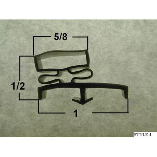 Gasket,Ref (79" X 38-1/2 3-Sided, Lh) for Nor-Lake Part# 3722 ...