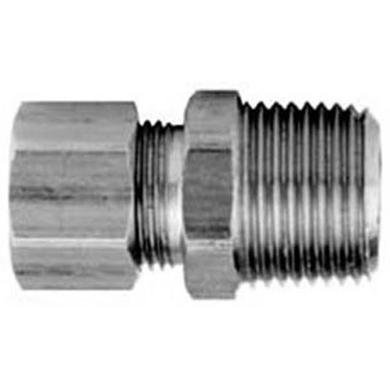 Connector,Male 1/4"Od,1/ 4"Npt for Vulcan Hart Part# 405701-13 ...