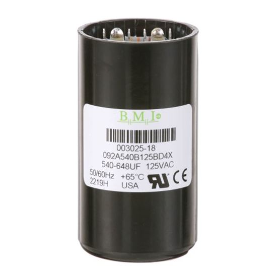 Capacitor, Start , 2Hp 1Ph 230V for Power Soak Systems Part# PWSK29584 ...