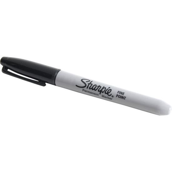 Marker,"Sharpie" , Fine,Black for AllPoints Part# 1391050. Restaurant ...