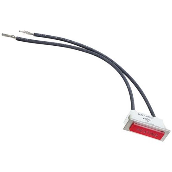 Signal Light 3/8" X 1-5/16" Red for Cres Cor Part# CRE0766046 ...